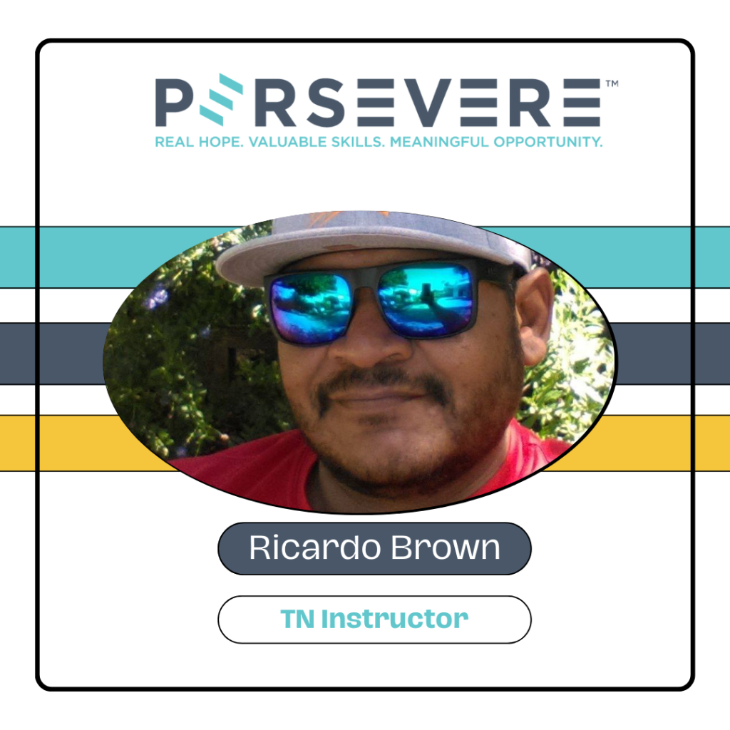 Persevere Instructor Spotlight: Meet Ricardo Brown - Persevere