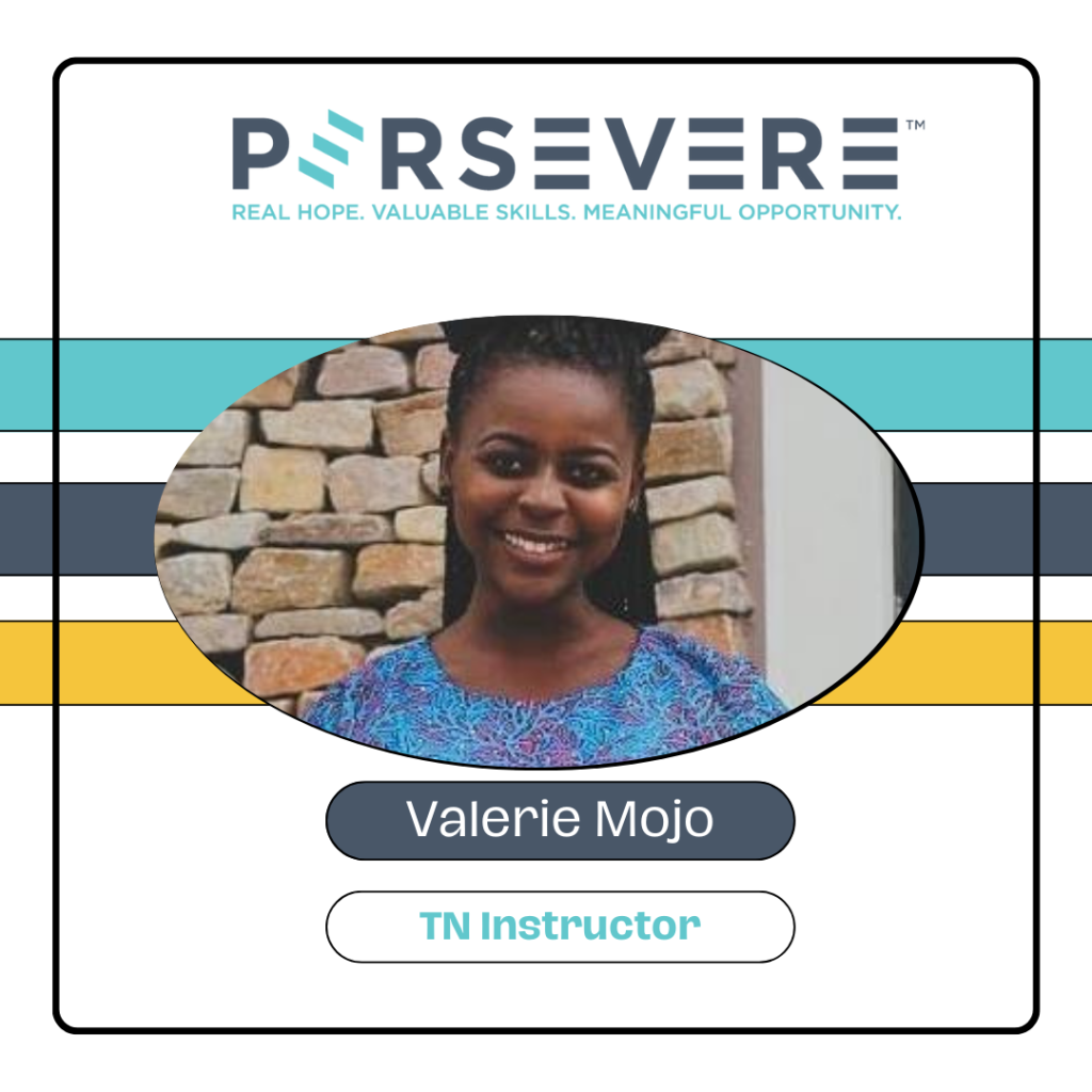 Persevere Instructor Spotlight: Meet Valerie Moyo